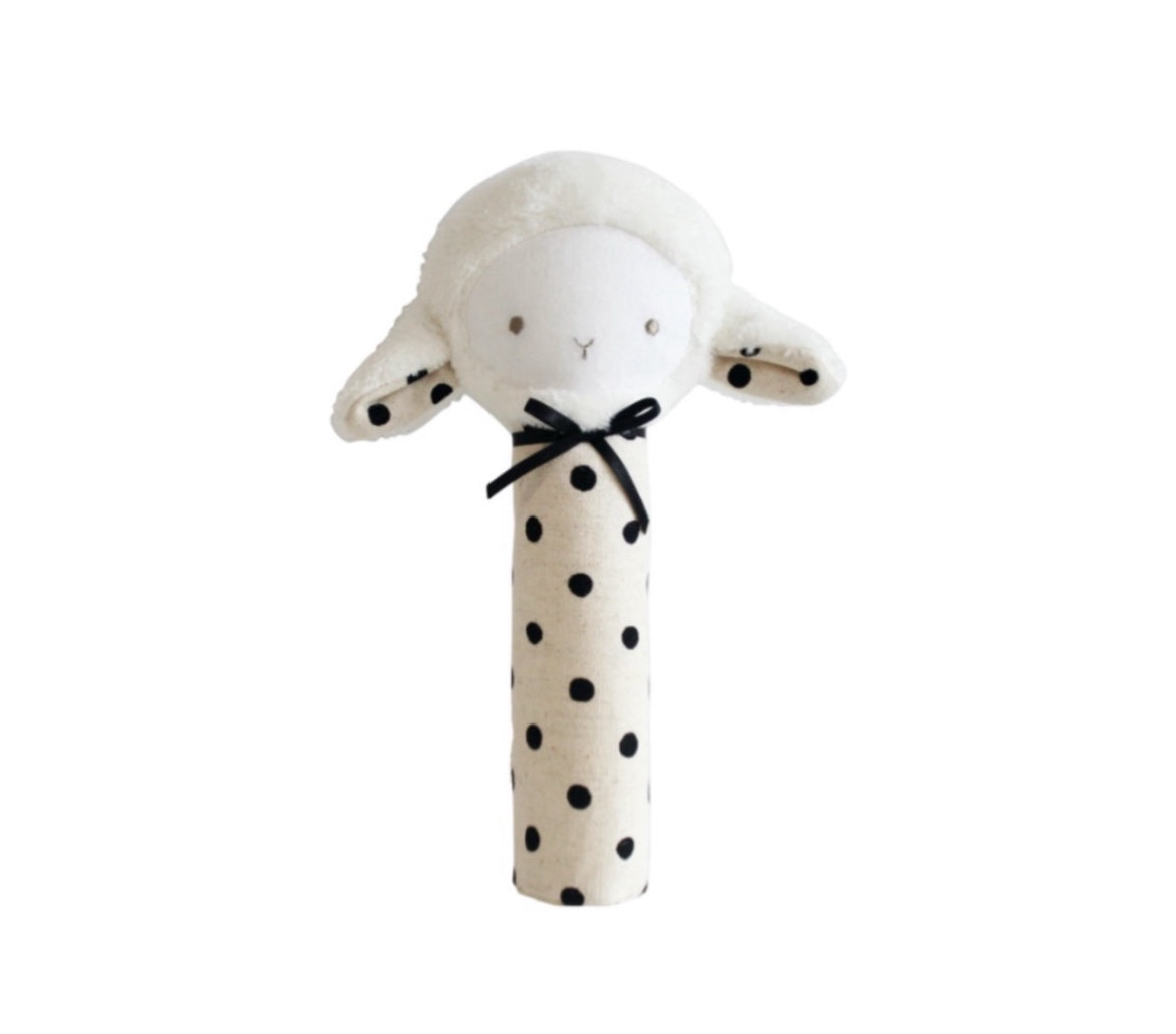 Black Spot Lamb Squeaker – Bee Cottons